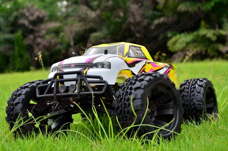 FS Racing 1/10 Scare RC Brushless motor car warterproof Bigfoot 4WD RC ...