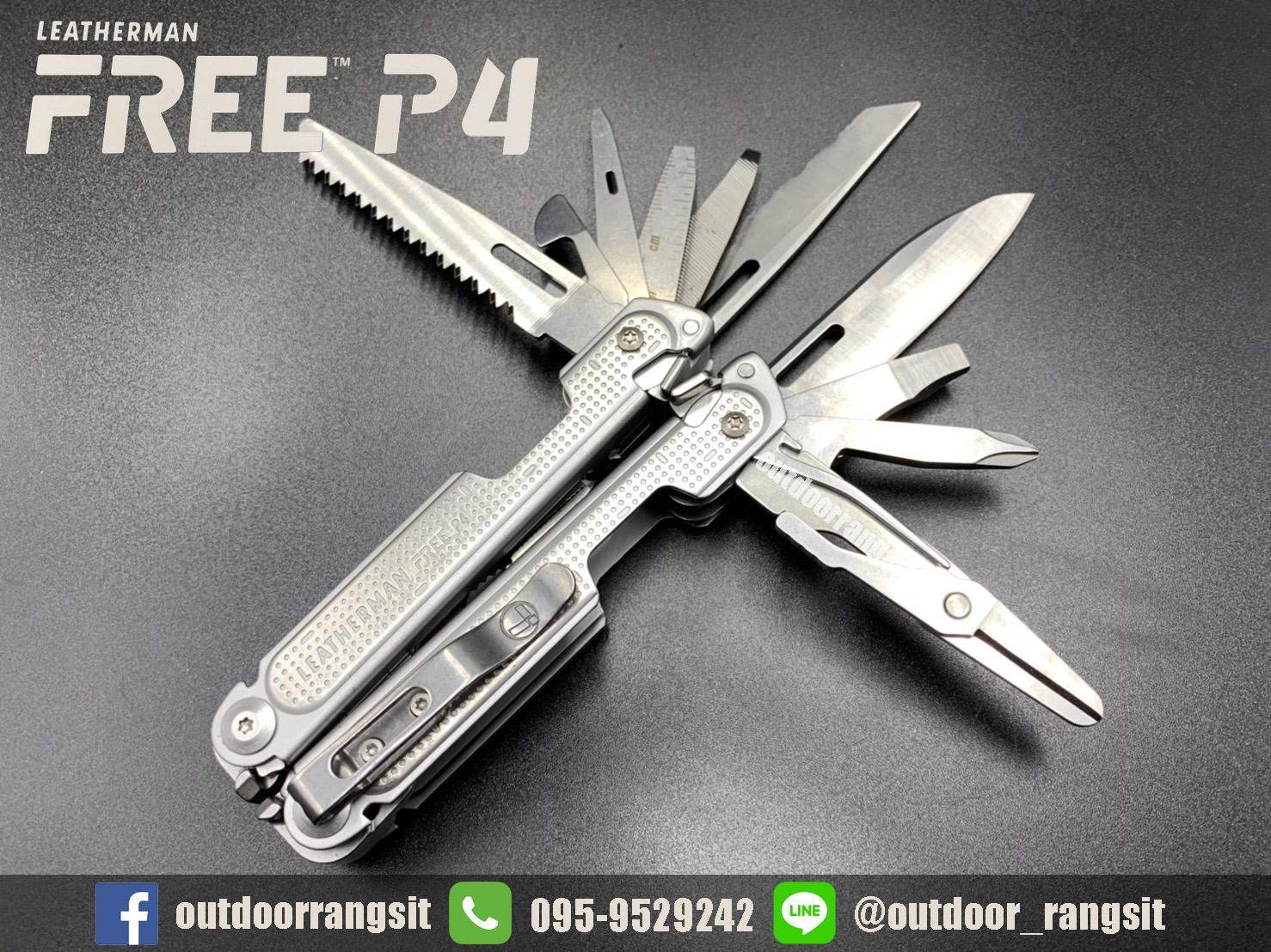 Leatherman FREE P4 Nylon Box and Pocket Clip - OUTDOORRANGSIT SHOP ...