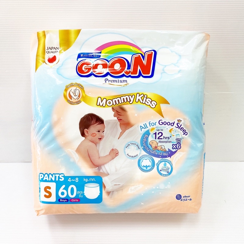 สินค้าสปอต ☸กูนน์ Goon รุ่นซึมซับ6แก้ว ทุกไซส์ ยกลัง(3 ห่อ) | Lazada.co.th