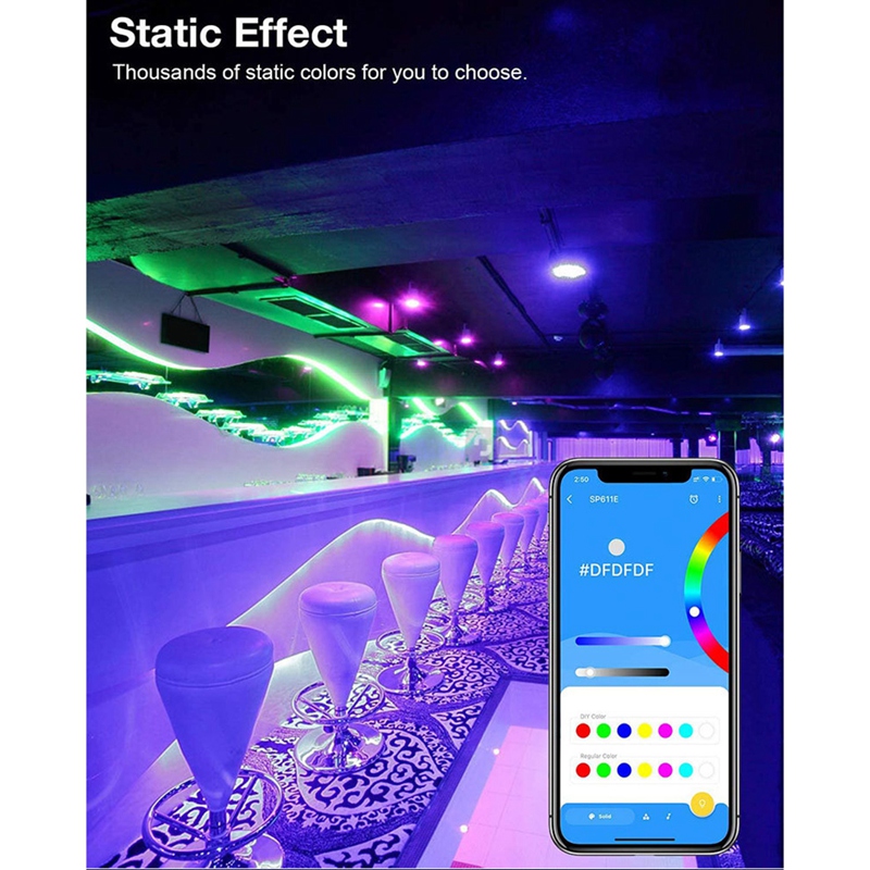 RGB Smart Music Bluetooth Smart Controller SP611E for WS2812B SK6812 ...