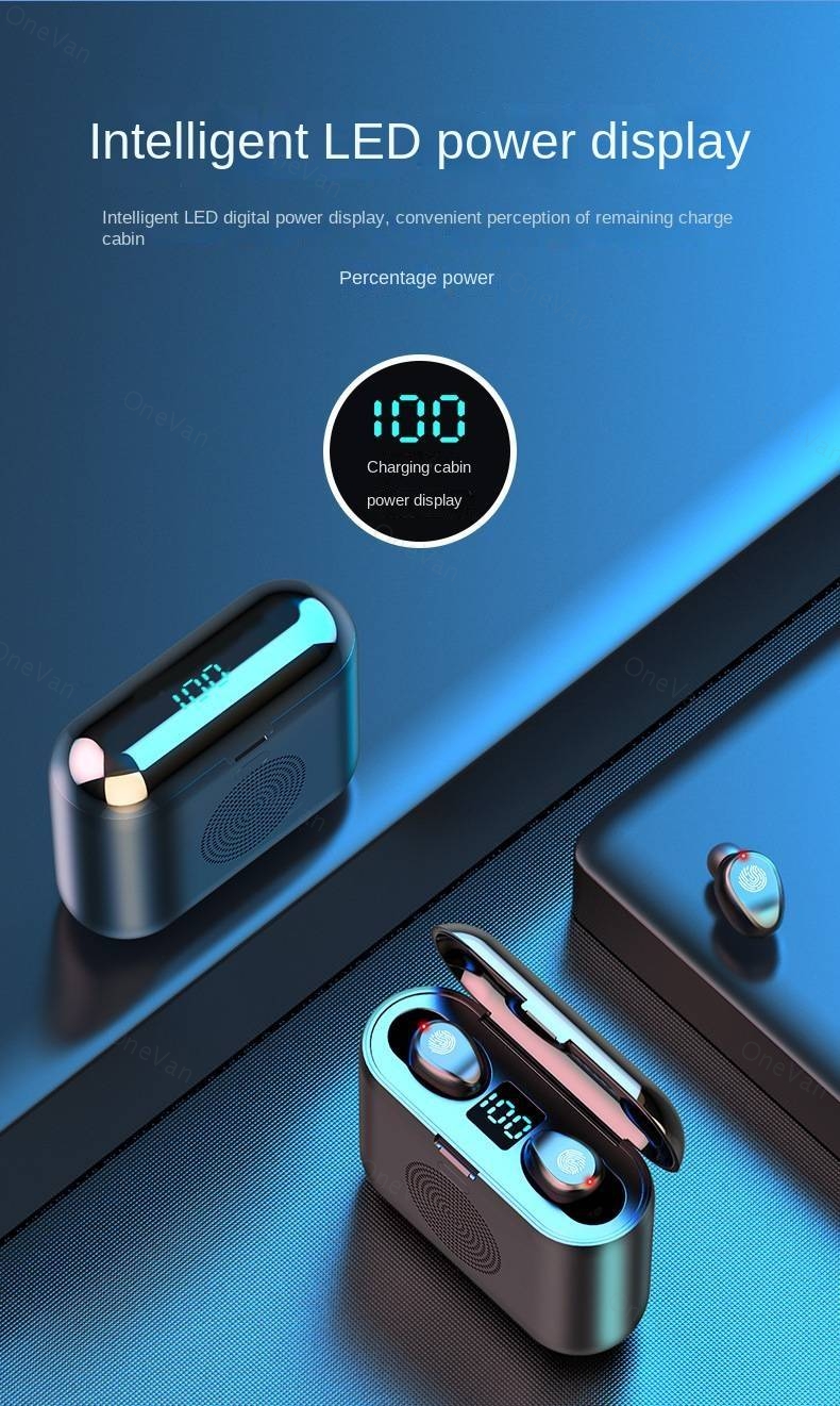 New G6 Wireless Bluetooth Headset Long Standby Stereo 5.0 Bluetooth ...