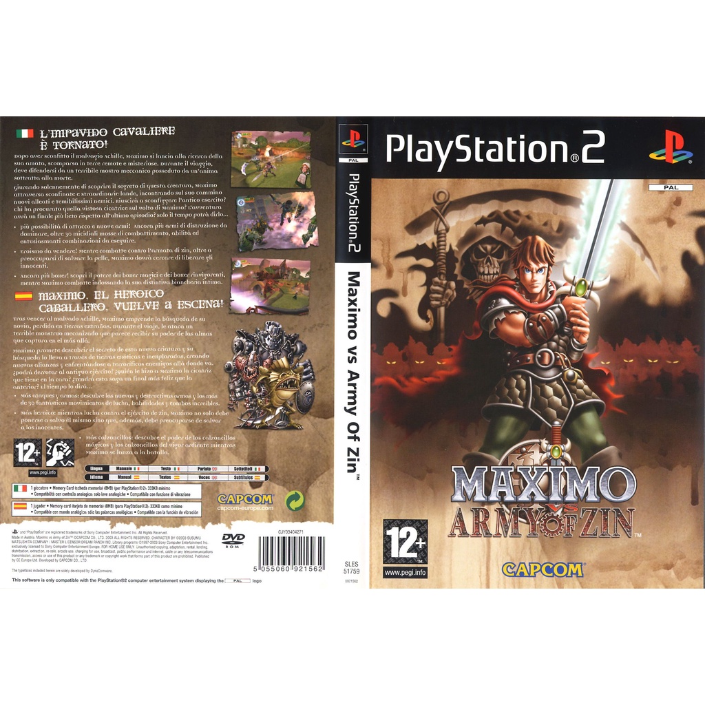 แผ่นเกมส์ PS2 Maximo vs Army of Zin คุณภาพ ส่งไว | Lazada.co.th
