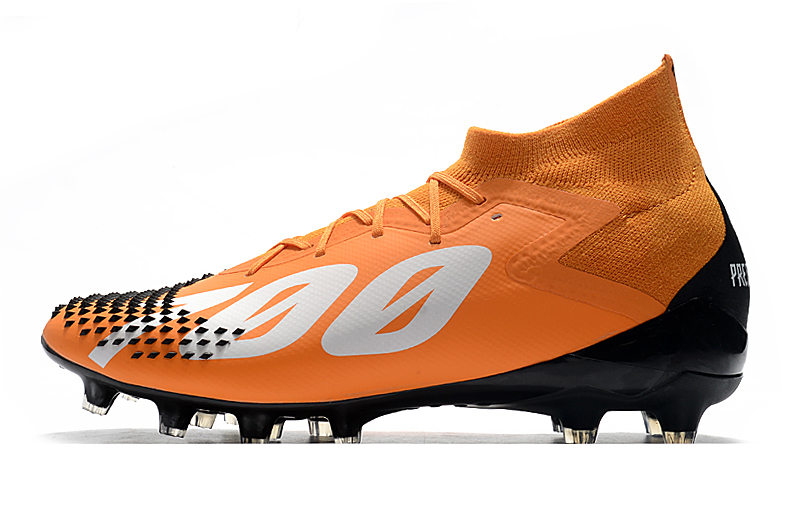 100 genuineAdidas Football Shoes-Adidas Predator Mutator 20.1 FG Orange ...