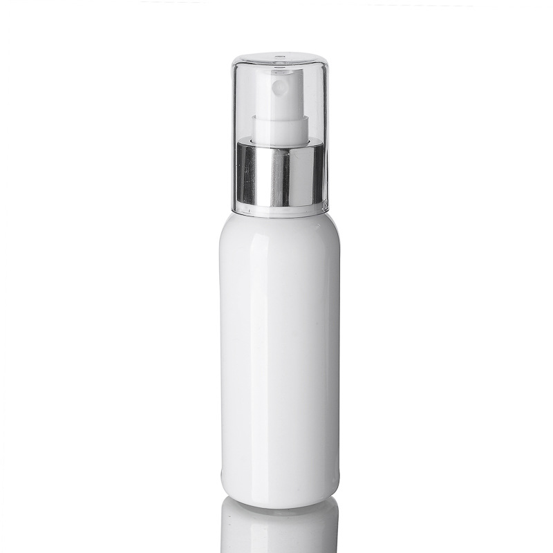 100Ml Spray Bottle Empty White Plastic Fine Mist Travel Atomiser - Refillable & Reusable Mini ...