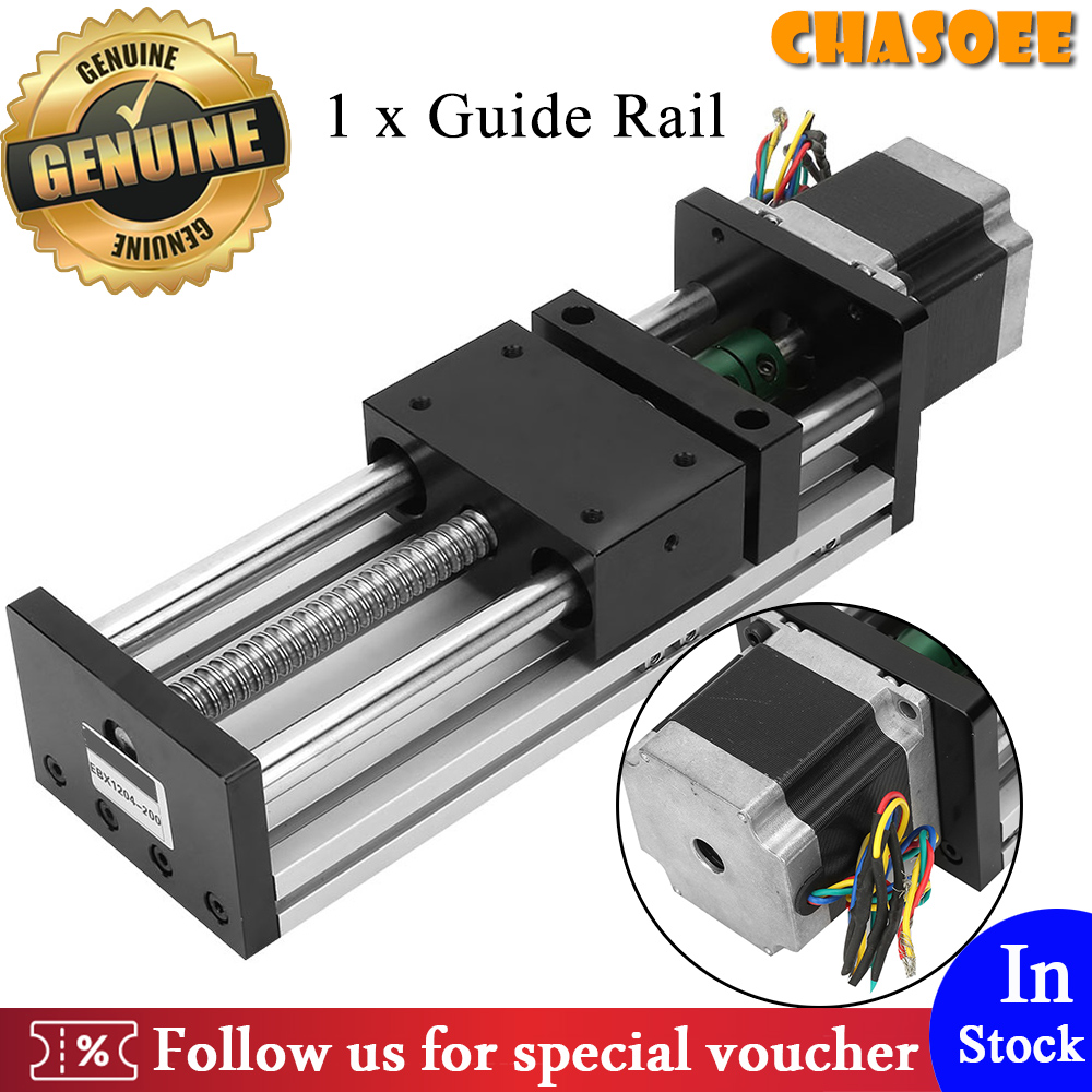 Aluminum Alloy Double Shaft Ball Screw Linear Guide Rail with 57 Motor ...