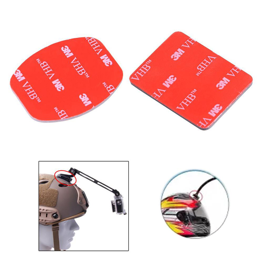 Square 3M Round 3M Adhesive Sticky Pads Set for GoPro Hero 11109876543 ...