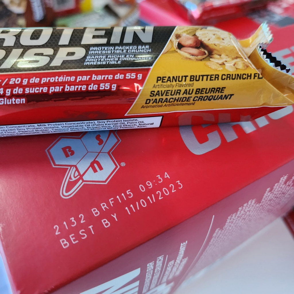 BSN Protein Crisp protein bar gluten free (USA) - shopcosmics - ThaiPick