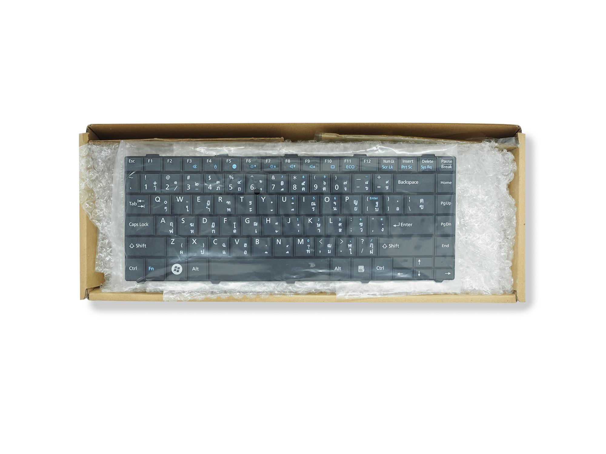 Keyboard FUJITSU 530 สำหรับ Fujitsu LH520 LH530 LH530G (ไทย อังกฤษ ...