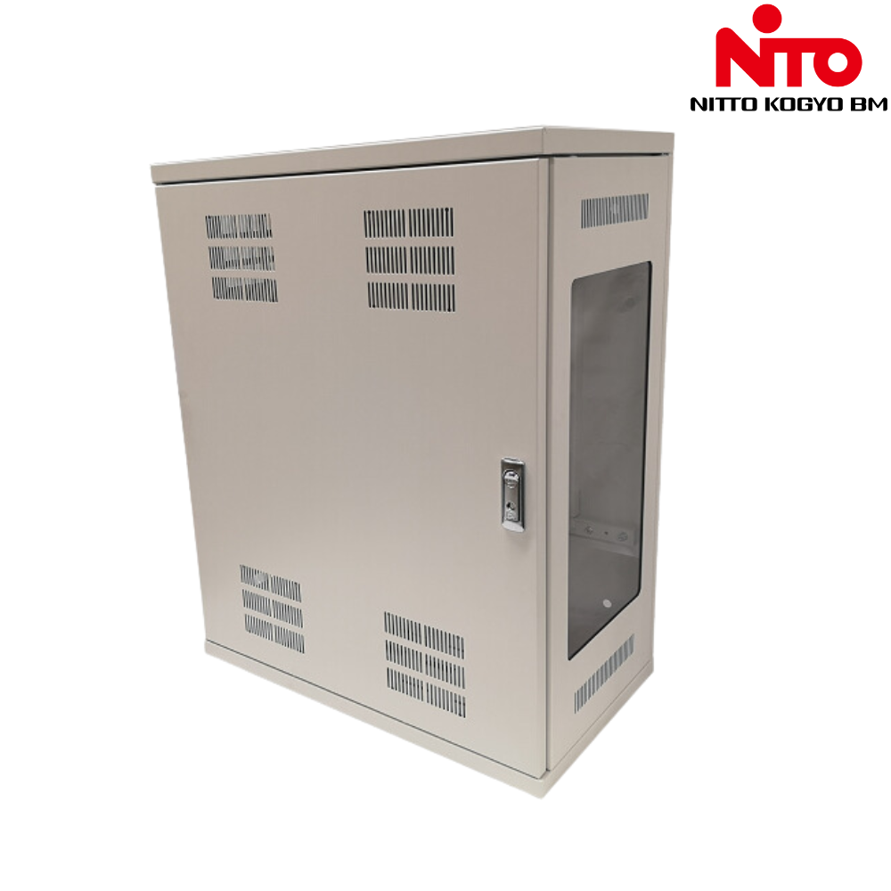 "NITTO KOGYO" NWR35-66 Network racks and boxes Size : W600xH600xD350 mm ...