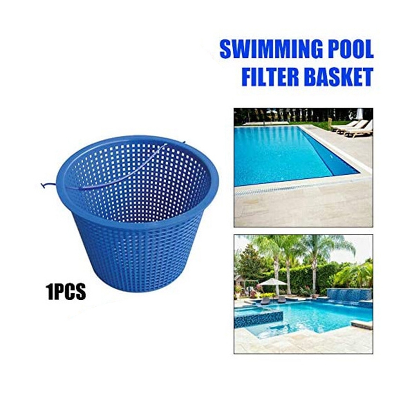Swimming Pool Filter Basket Plastic Skimmer Replacement Basket Pool ...
