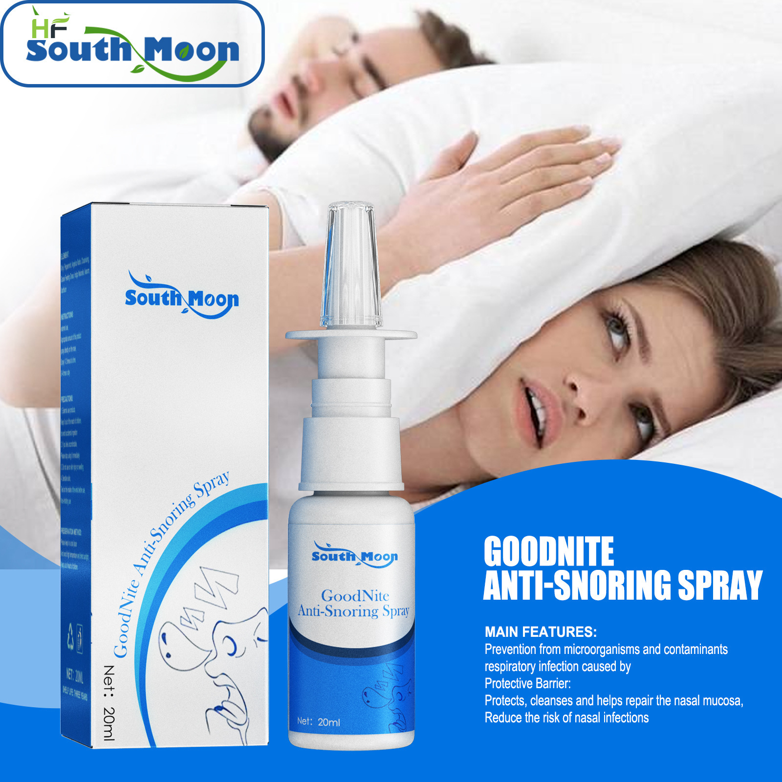 Anti snoring stand stop Holy anti-snoring spray anti-snoring spray for ...
