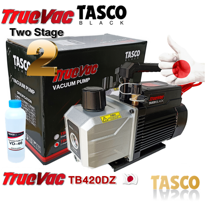 แวคคั่มปั๊ม TB420DZ TASCO 2CFM Two-Stage 2CFM Vacuum Pump แวคคั่มปั๊ม ...