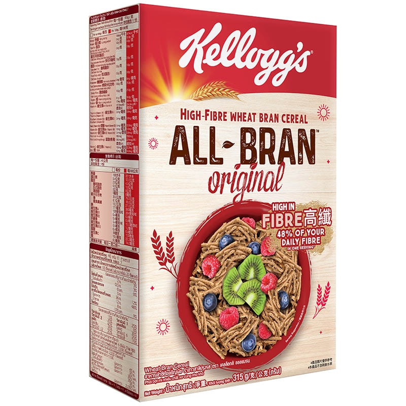 Kelloggs Cereal All Bran 315g. Cereal Breakfast cereals Free Shipping ...