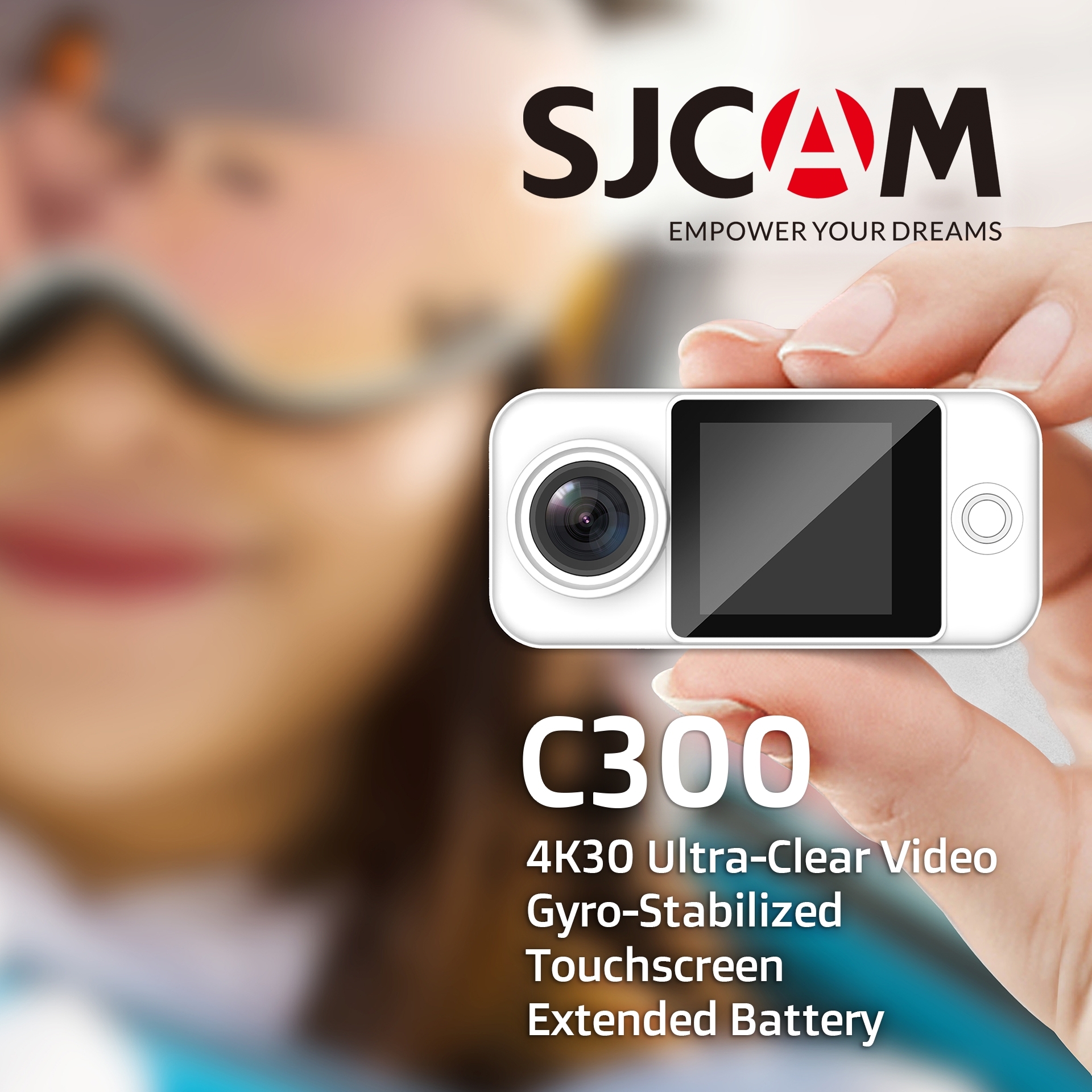 SJCAM C300 4K Dual Touchscreen Action Camera มาพร้อมจอทัชสกรีนที่ด้านหน้า พร้อมส่ง - Digital ...