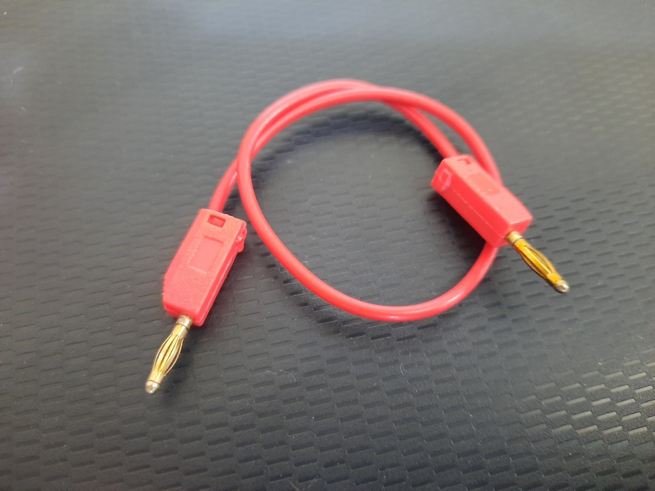 2mm. Banana to Banana Jack Cable 100 cm. สีดำ/สีแดง จำนวน 1 เส้น ...