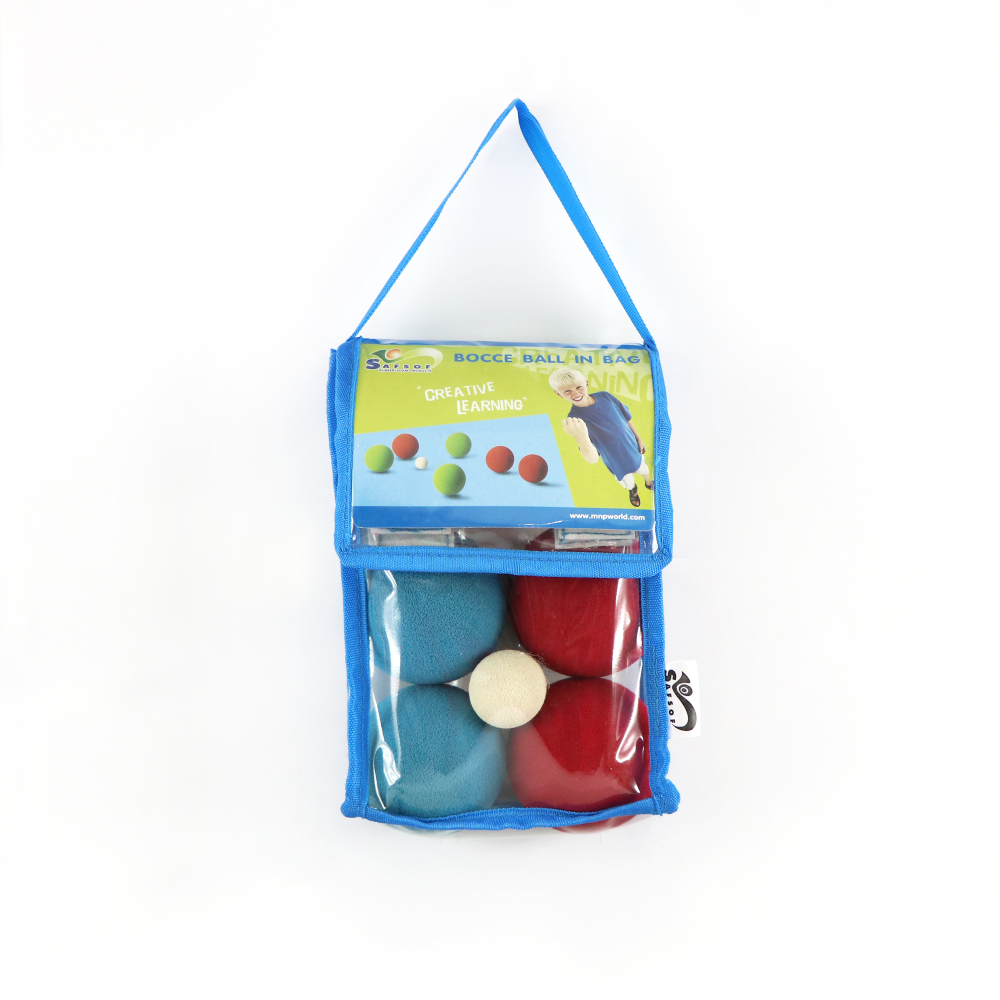 Safsof Bocce Ball ลูกเปตอง โยนเปตอง เปตองทำจากยางฟองน้ำอย่างดี ปลอดภัย ...
