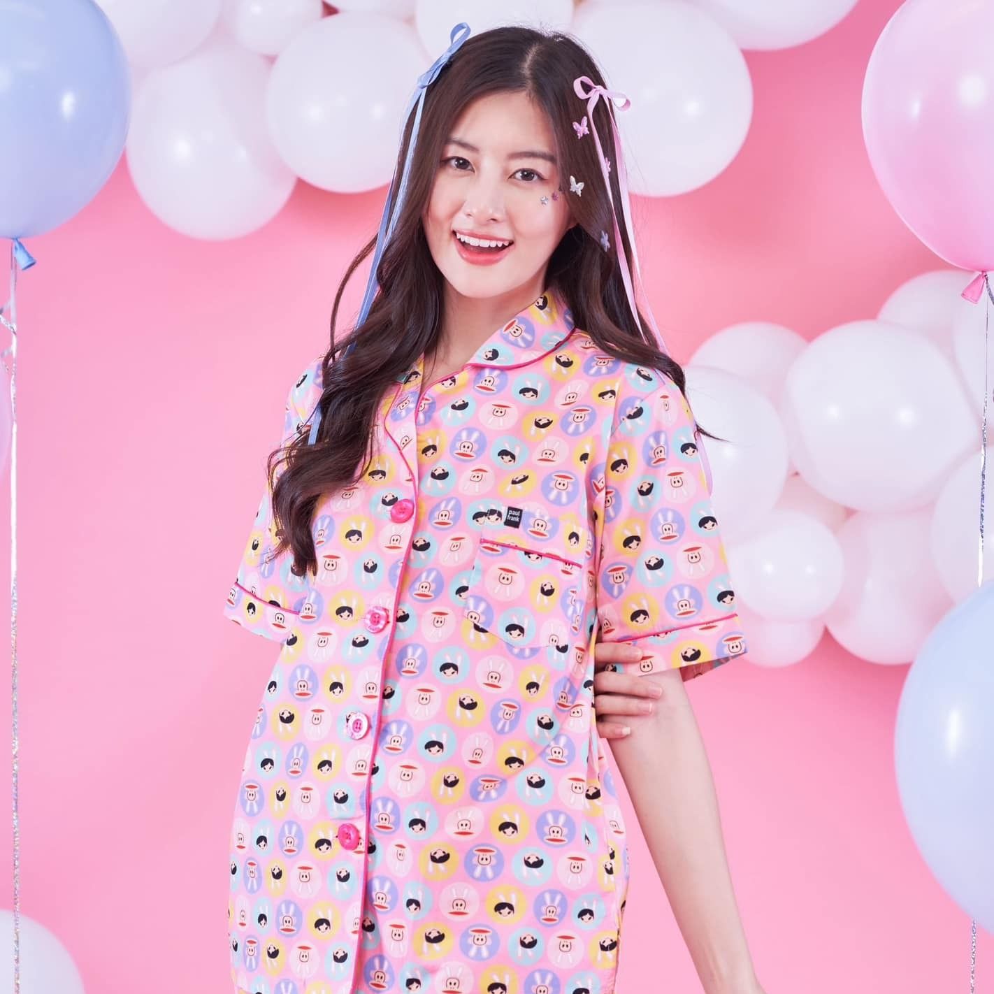 PAUL FRANK ชุดนอนขายาว WOMENS SS SWEET BUNNY PANTS SET - PAUL FRANK ...