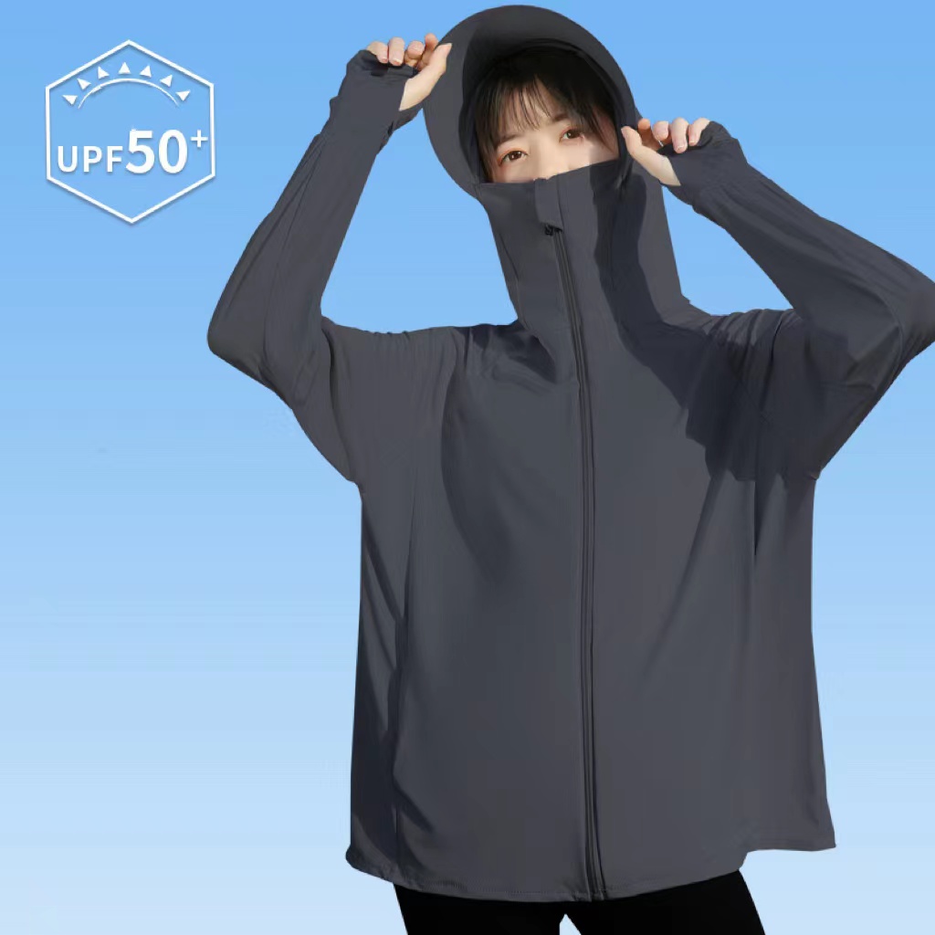 M-4XL!!!UPF50+เสื้อผ้าป้องกันแสงแดดป้องกันรังสียูวีใหม่สำหรับผู้ชายและผู้หญิงป้องกันแสงแดดเต็ม ...