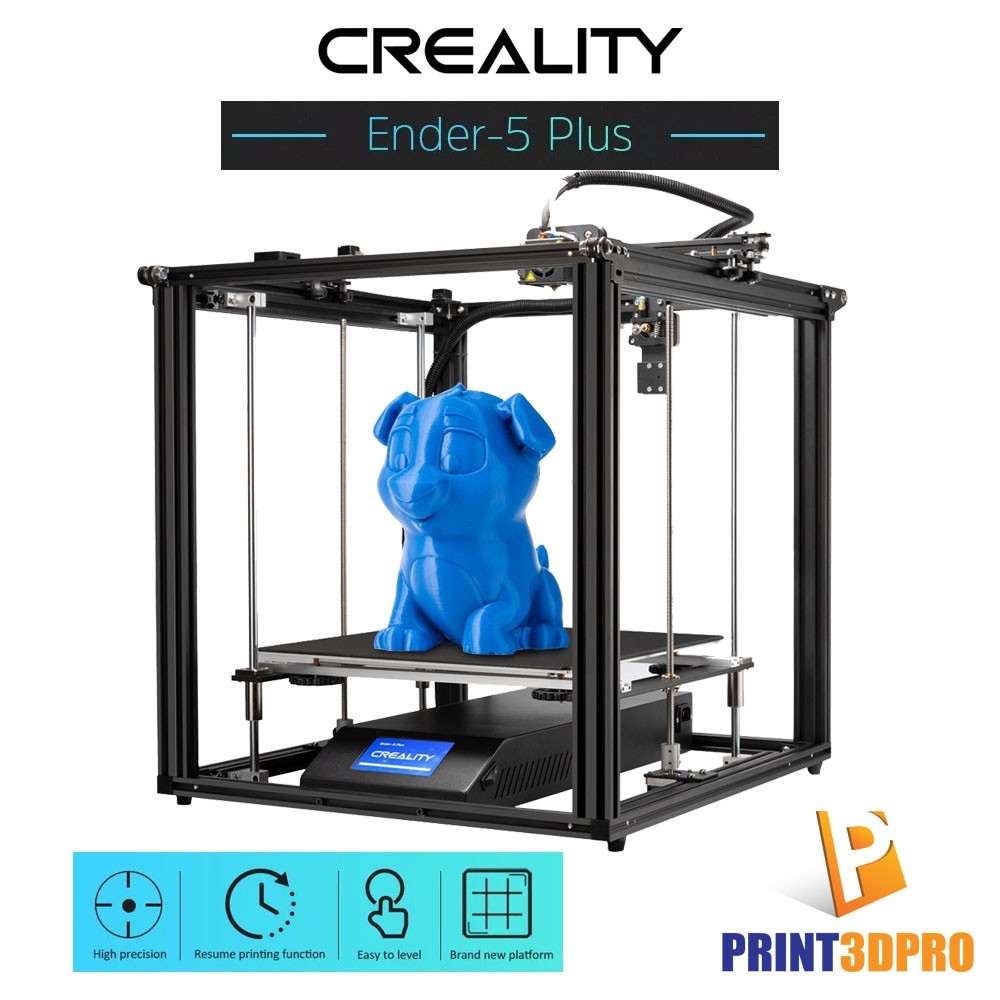 3D Printer Creality Ender-5 PLUS Cube Frame Build Size 350*350*400 mm ...