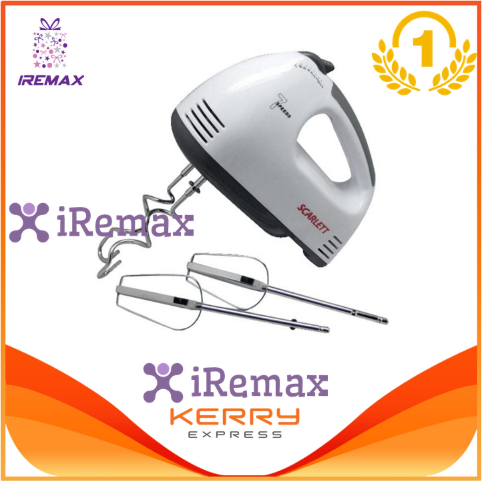 แถมฟรี!! หัวปั่นแป้ง 1 คู่ เครื่องผสมอาหาร เครื่องตีไข่ไฟฟ้า Electric 7 ...