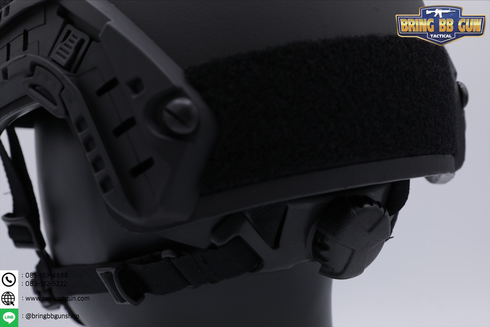 หมวก Fast ปรับท้ายทอยได้(หมวกฟาส) (Fast Helmet MH type) รุ่น Upgrade ...