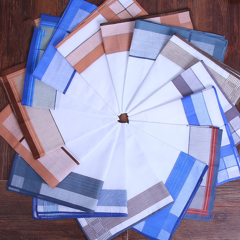 LZD 40 ผ้าเช็ดหน้าผ้าฝ้าย ผ้าเช็ดหน้าลายนูนผ้าซาตินสำหรับผู้ชายและผู้หญิง กระเป๋าสูทแฟชั่น ผ้า ...