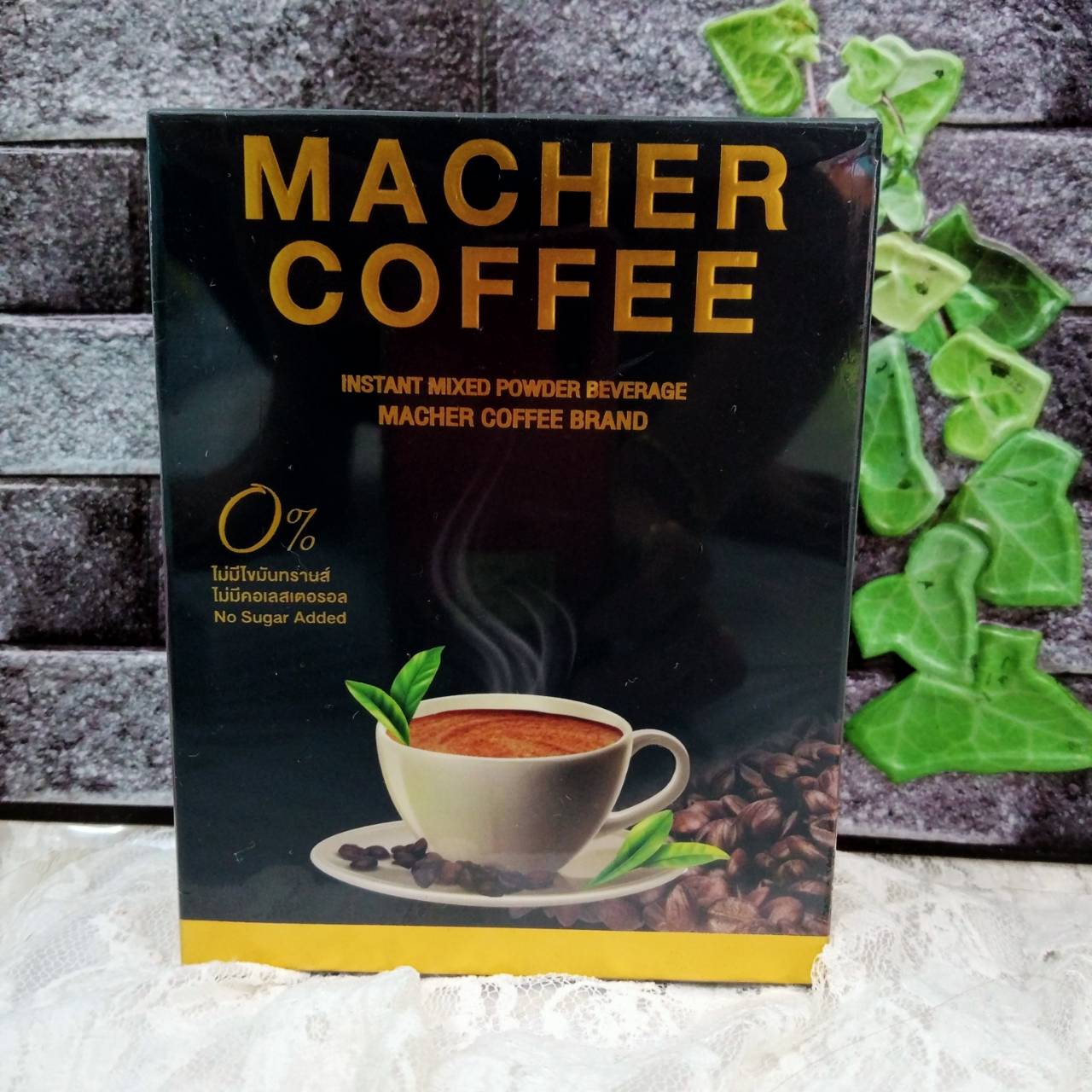 MACHER Coffee มาเชอร์ คอฟฟี่ บรรจุ 10 ซอง | Lazada.co.th