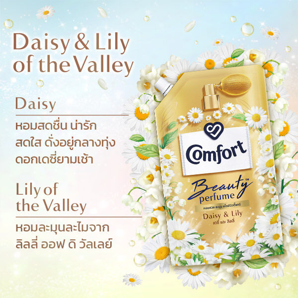 คอมฟอร์ท บิวตี้ เพอร์ฟูม กลิ่นซากุระและโรสวอเตอร์ 490 มล. Comfort Beauty Perfume Sakura ...