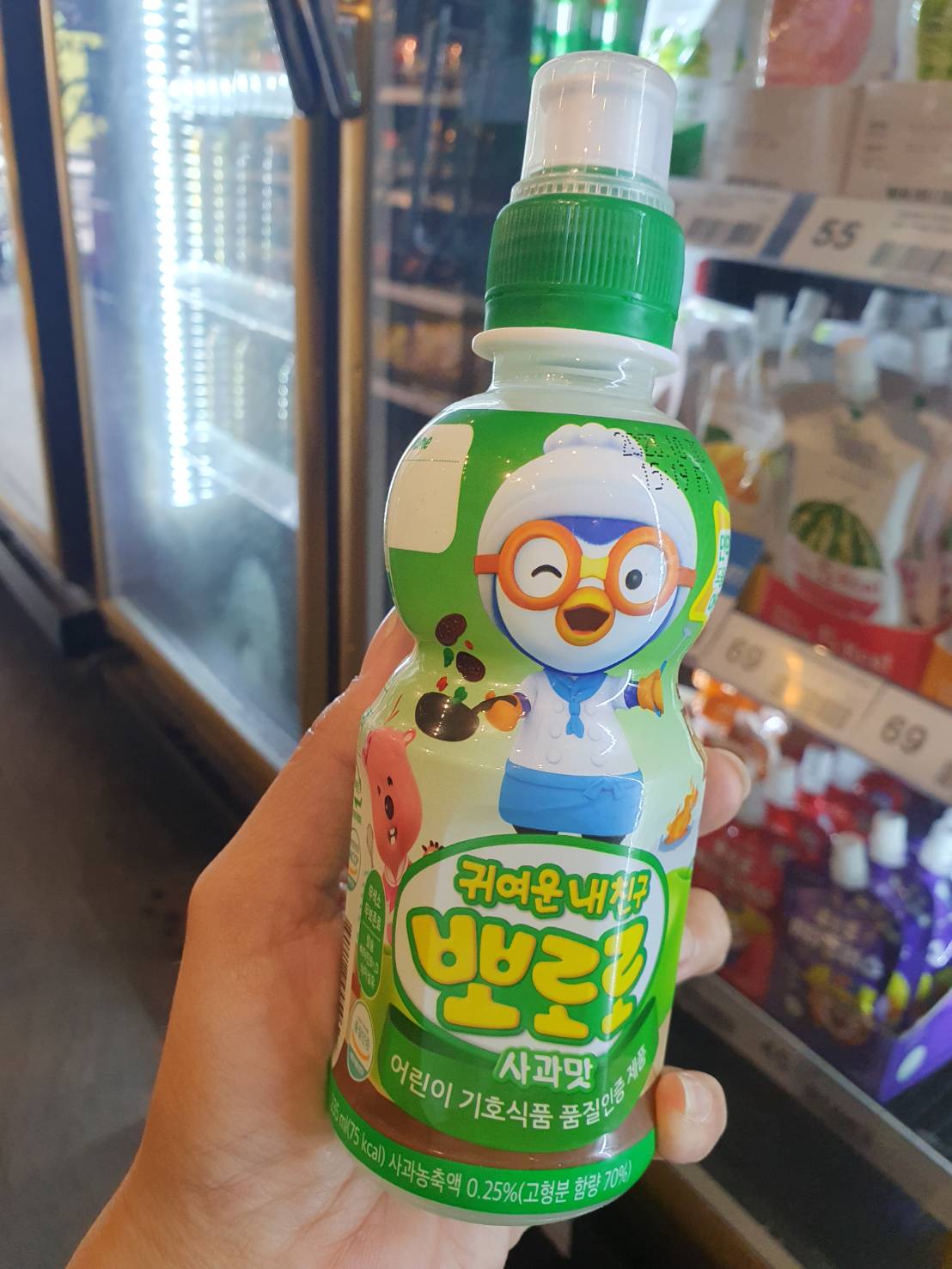 Paldo Pororo Milk Drink 뽀로로밀크맛 เครื่องดื่มผลไม้ Pororo Drink - Soul ...