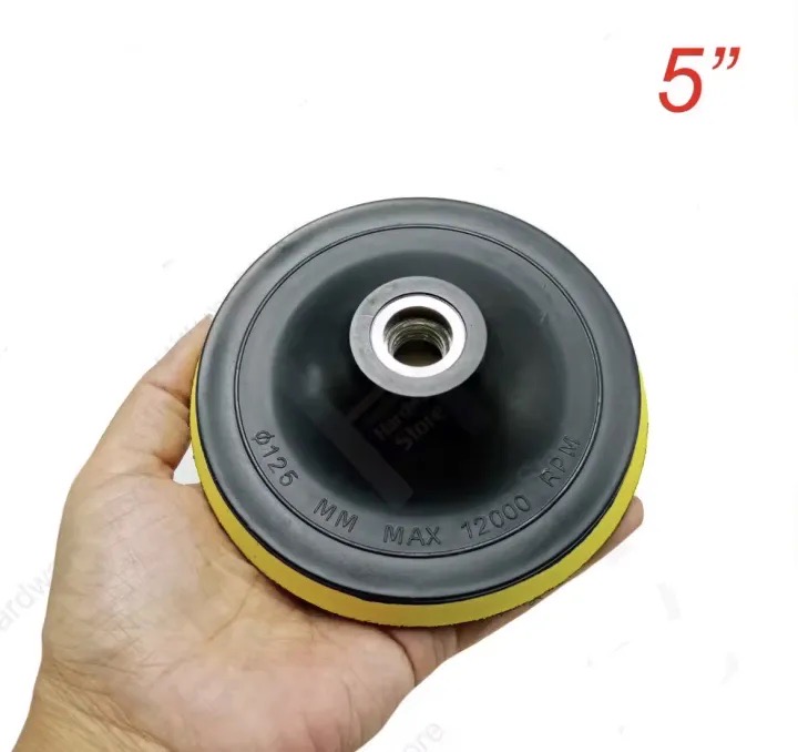 กระดาษทรายกลม แบบแปะ 4 นิ้ว ยี่ห้อ COROLLA กระดาษทรายทรงกลม กล่องละ 100 ...