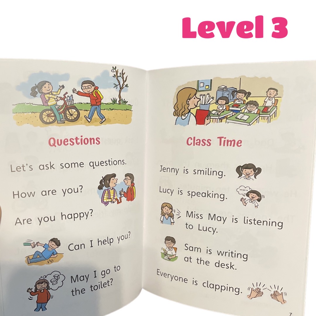 (In Stock) หนังสือหัดอ่านภาษาอังกฤษ I Can Read Level 1-5 (10 Books ...