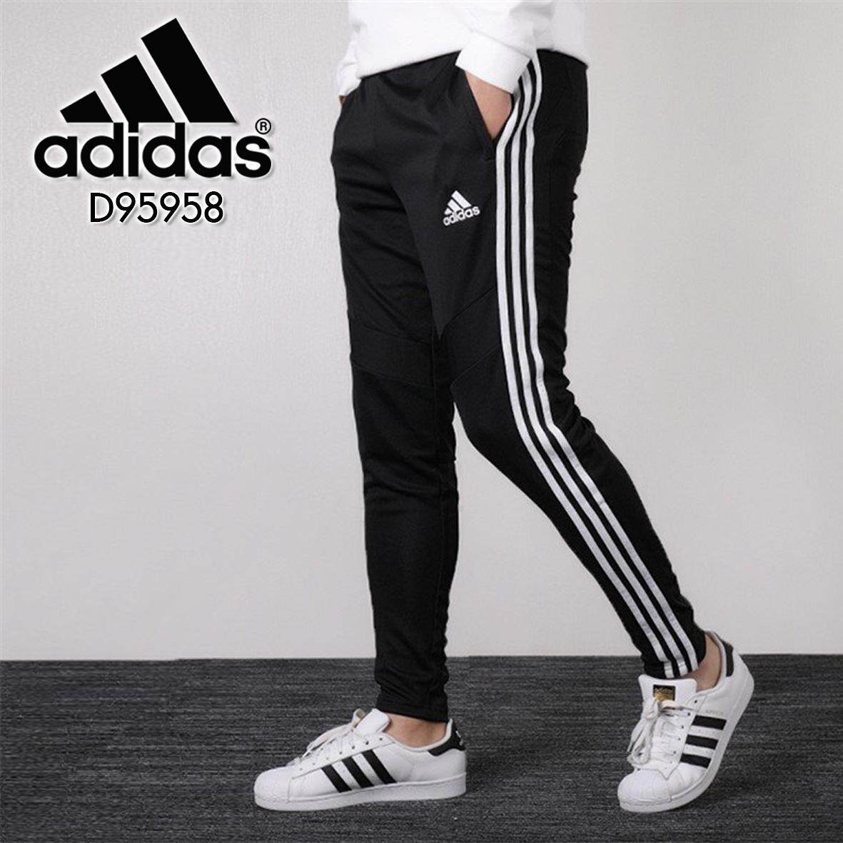 Adidas กางเกง เทรนนิ่ง อดิดาส Men Training Pants Essentials 3-Stripes ...