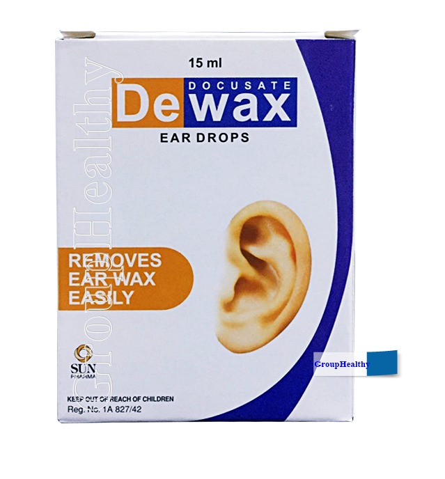 Dewax Ear Drops กำจัดขี้หูอุดตันในช่องหู 15 ML.1 กล่อง - Beauty healthy ...