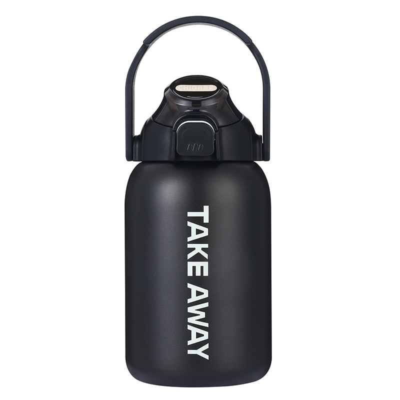 ขวดน้ำเก็บอุณหภูมิ กระบอกน้ำ กระติกน้ำสแตนเลส3 ถ้วยเก็บความร้อน-เย็น ความจุขนาดใหญ่ 850ml พร้อม ...