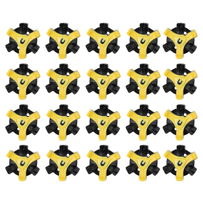 20 PCS Fast Lock Golf Spikes Replacement Golf Shoe Spikes Golf Shoe ...
