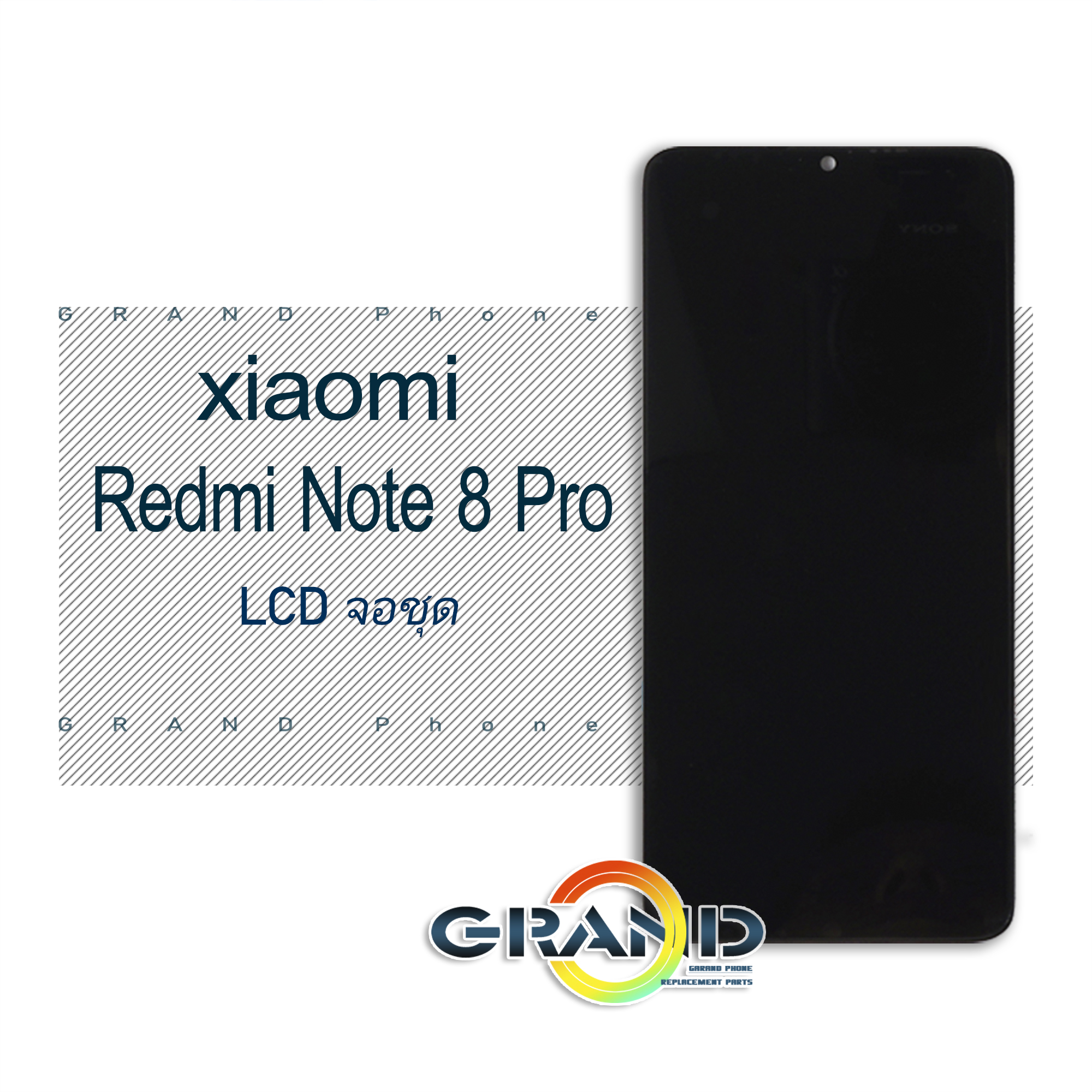 หน้าจอ LCD xiaomi Redmi Note 8 Pro พร้อมทัชสกรีน Redmi Note 8 Pro,2015105, M1906G7I Screen ...