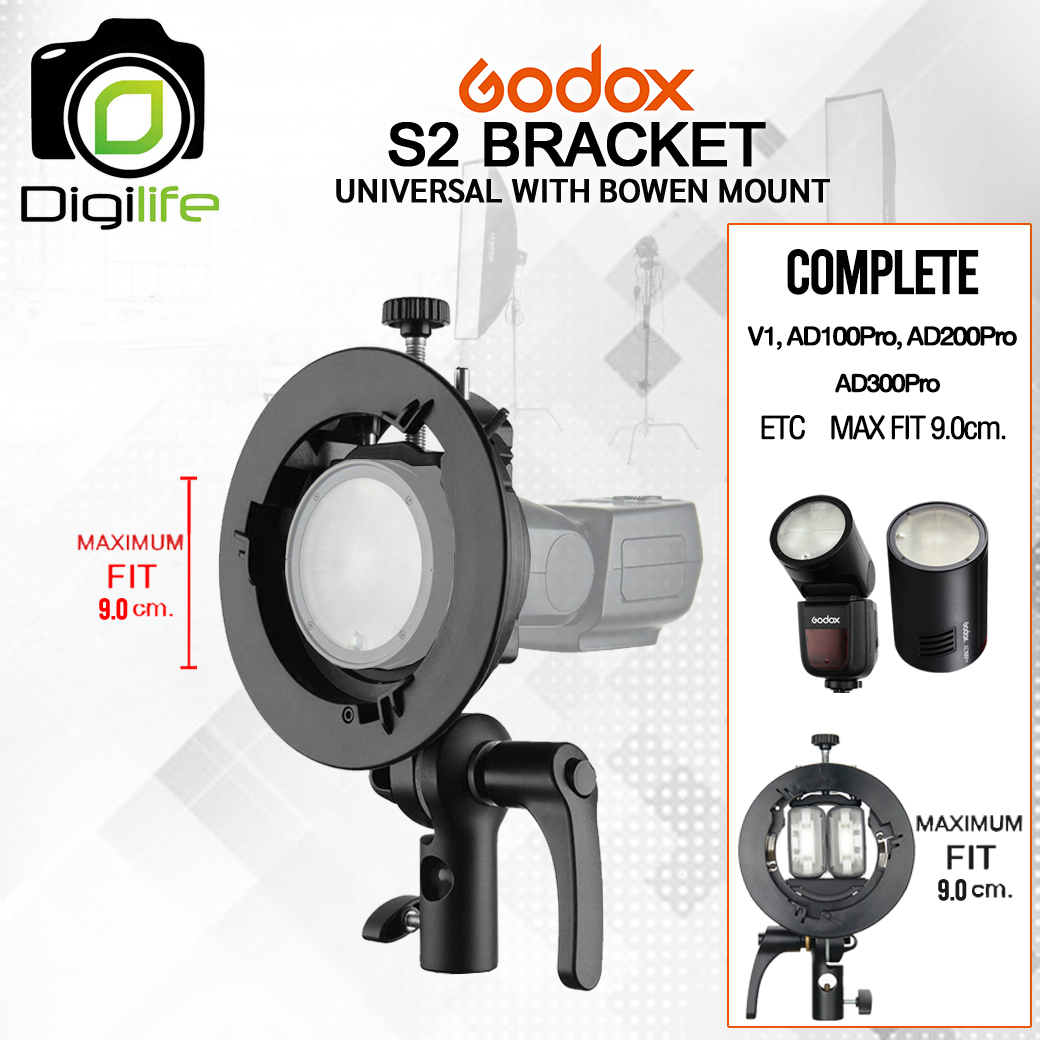 Godox S2 Bracket Speedlite ( Bowen Mount ) | Lazada.co.th
