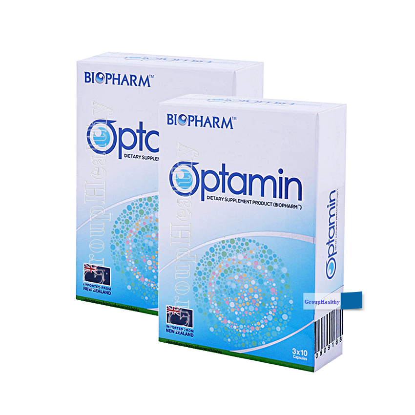 Biopharm Optamin ออปตามิน ดูแลสายตา 3x10 แคปซูล/กล่อง | Lazada.co.th