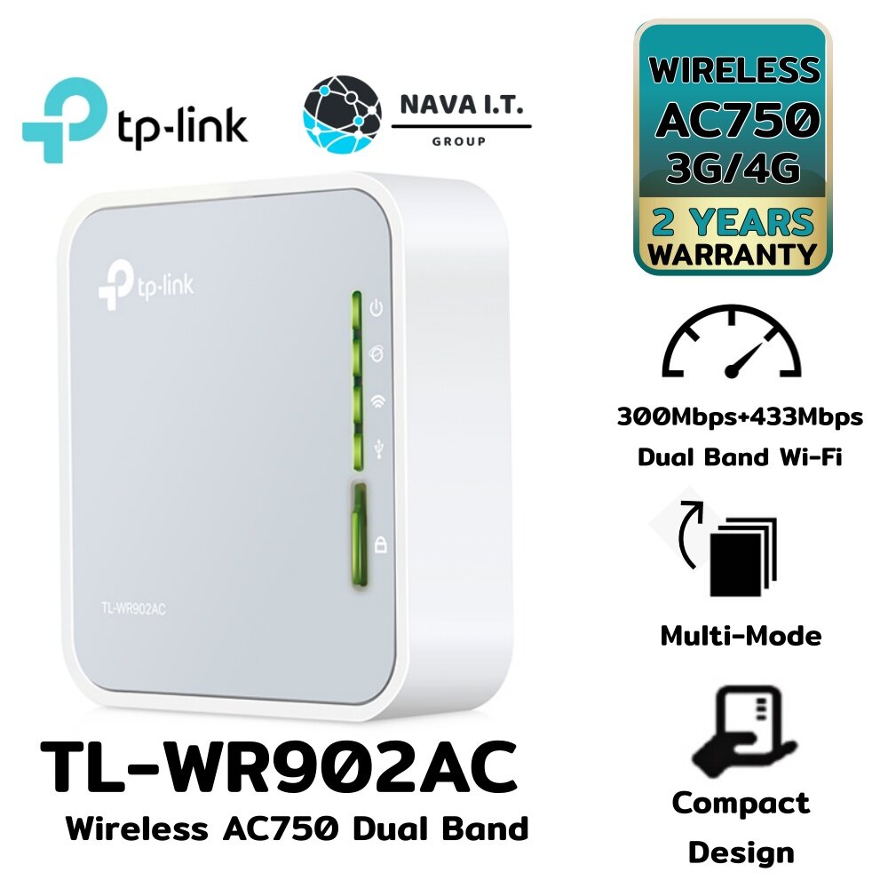 TP-LINK 4G Router TL-WR902AC Wireless AC750 Dual Band Portable | Lazada ...