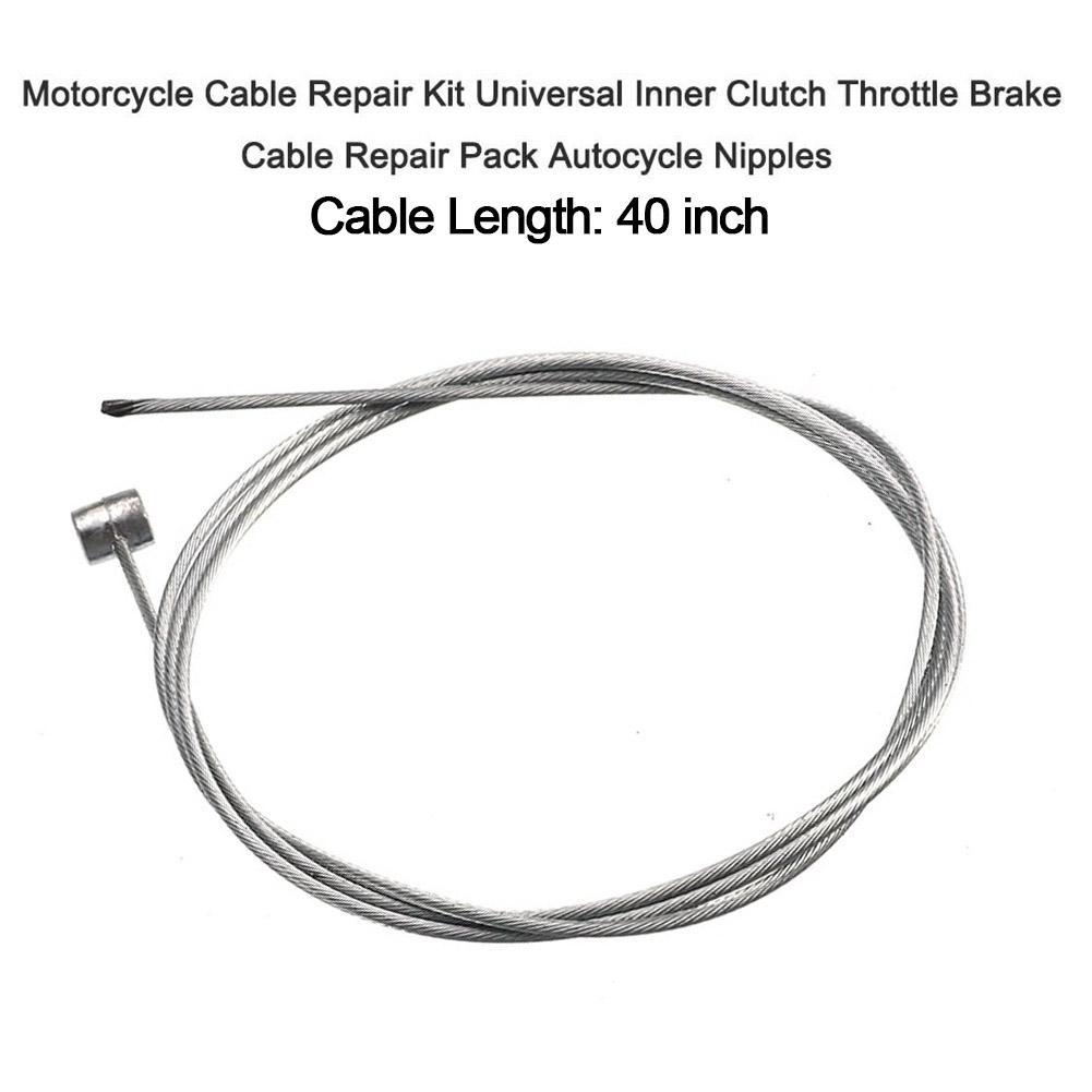 1 Set Of Universal Motorcycle Emergency Throttle Cable Kit W2T4 B0B5 ...