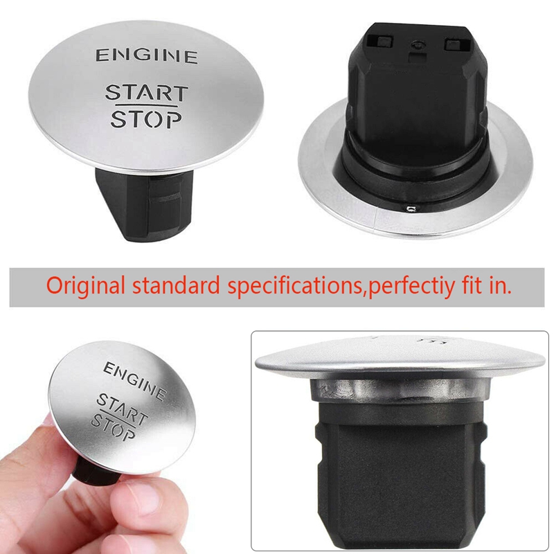 For Mercedes-Benz Push To Start Button Keyless Go Engine Start Stop ...