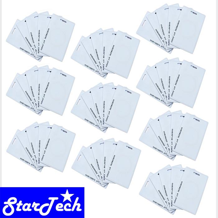 ID 1.8mm EM4100 TK4100 125khz RFID Access Control Card Sticker Token ...
