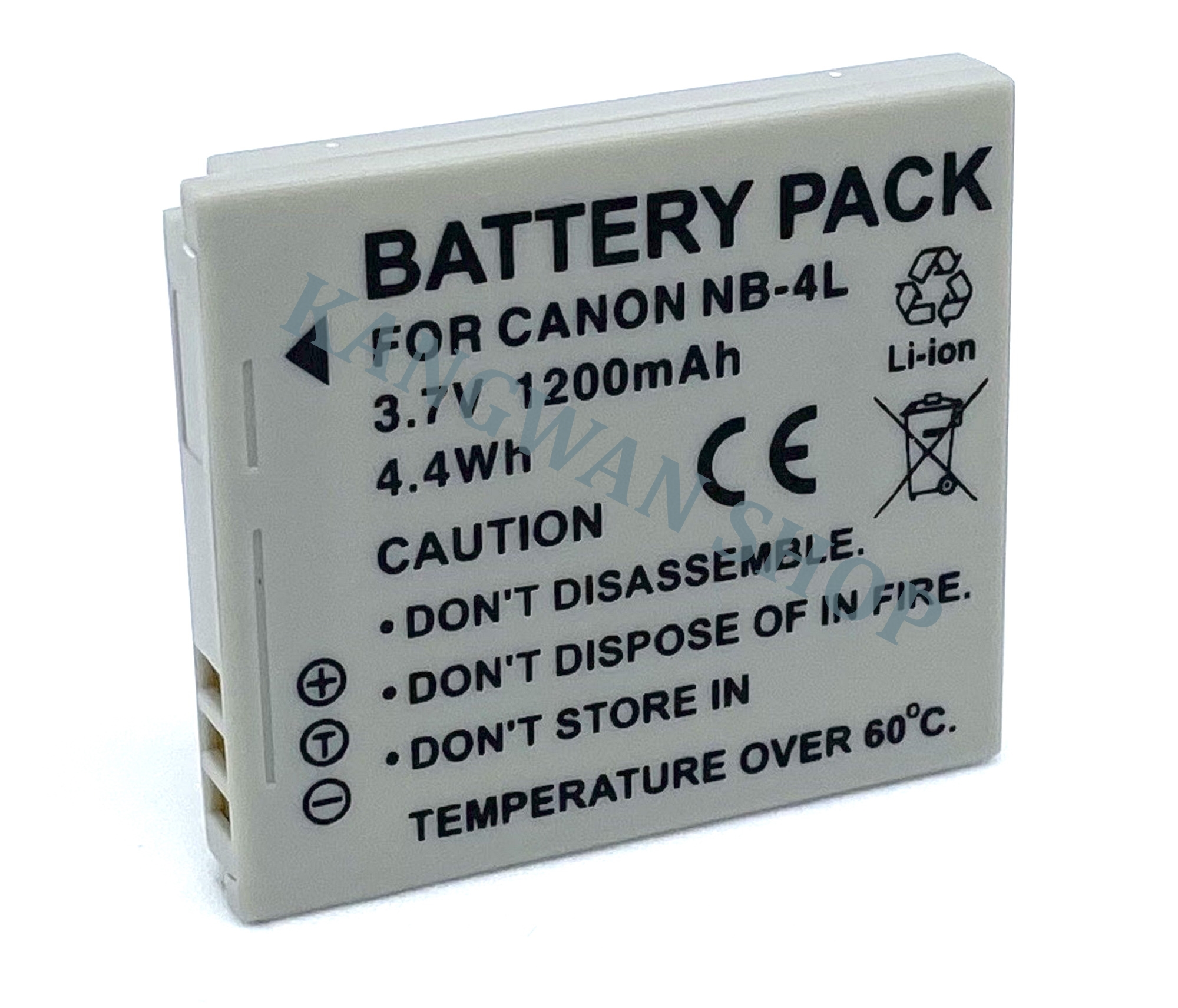 NB-4L \ NB4L Camera Battery for Canon รหัสแบต NB-4L \ NB4L แบตเตอรี่ ...