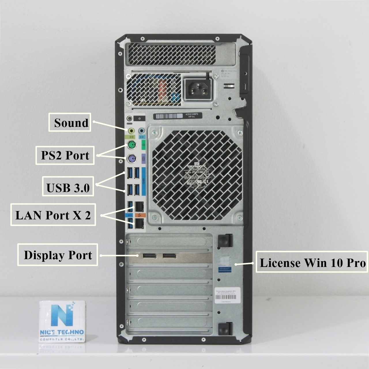 HP Z4 G4 Workstation / Intel Xeon W2123 3.6 GHz / LGA 2066 / DDR4 16 GB ...