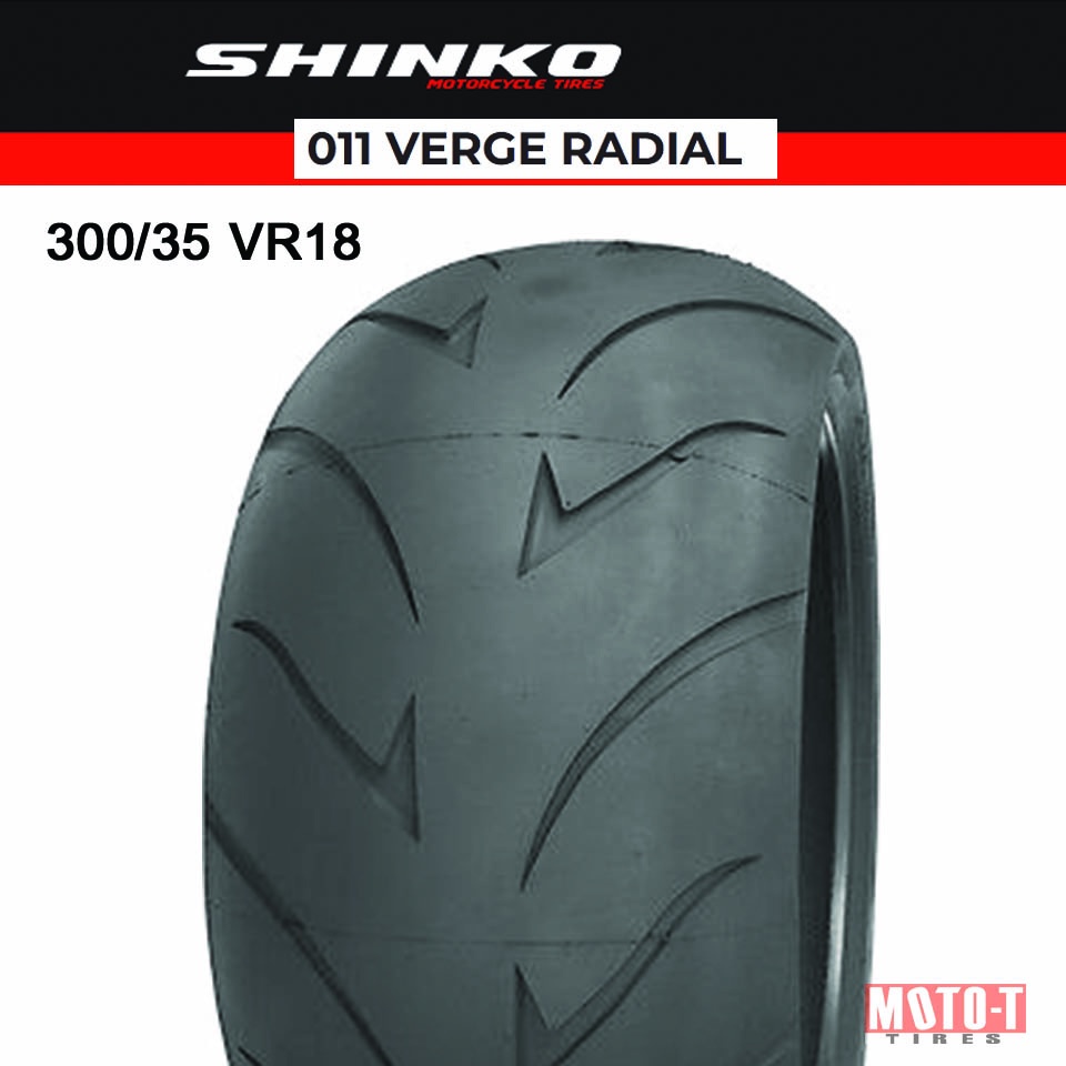 ยาง Shinko 011 Verge Radial tire ขนาด 300/35 VR18 | Lazada.co.th