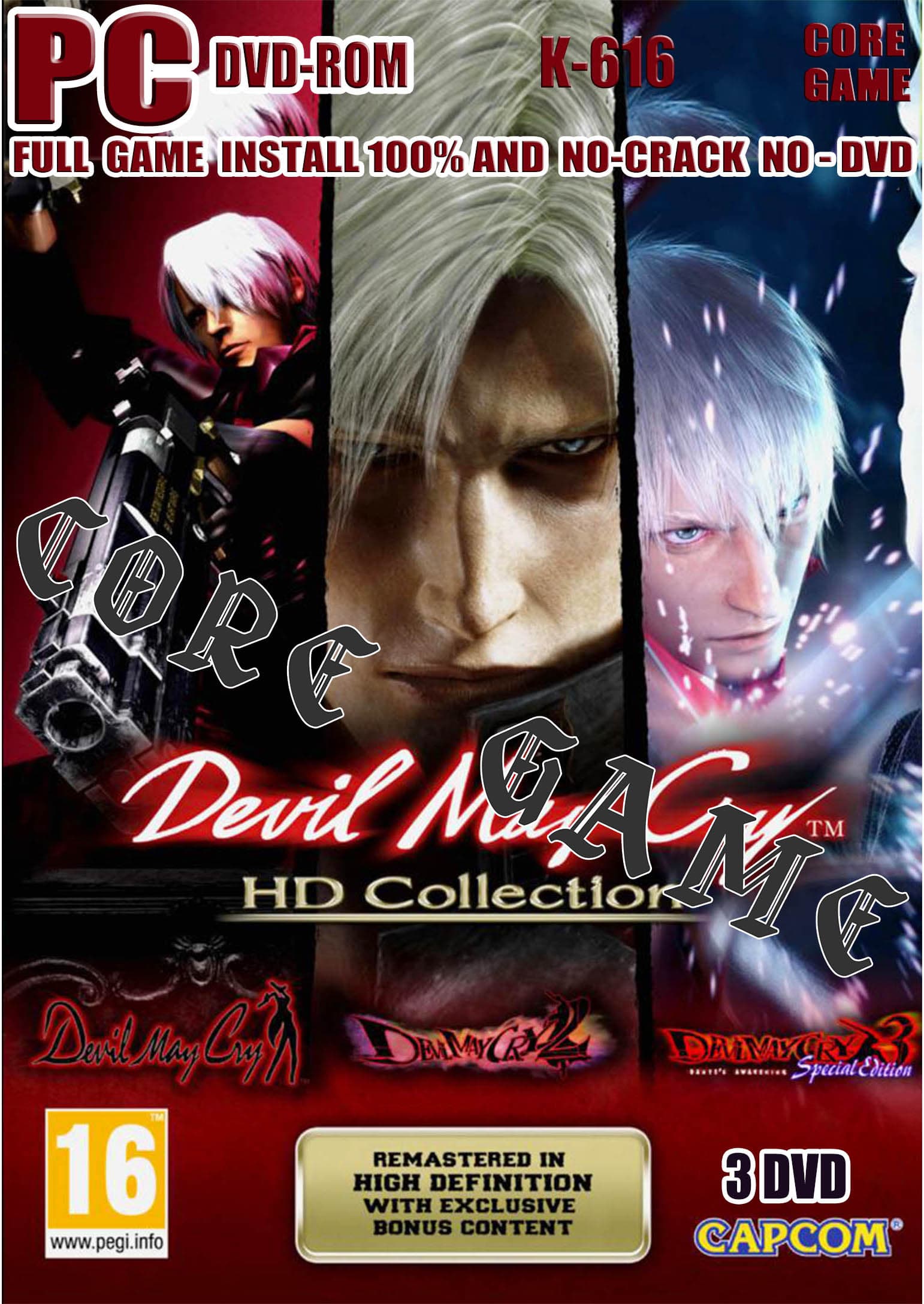 devil may cry hd collection เกมส์ คอมพิวเตอร์ PC โน๊ตบุ๊ค - Games999 ...