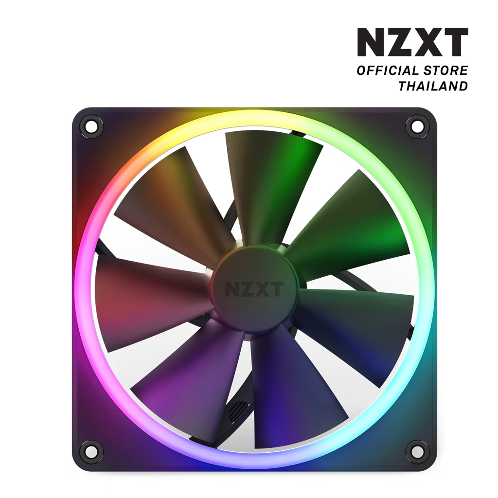 NZXT FAN RGB 140mm BLACK -Single | Lazada.co.th