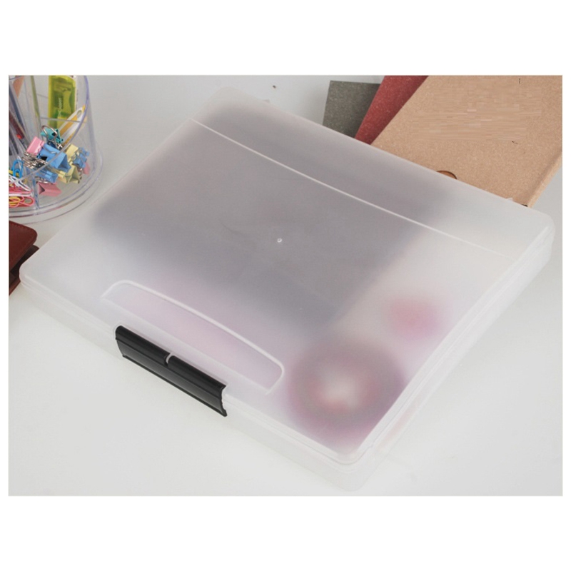 A4 Storage Box Portable Filing Products Plastic Document Paper Filing ...