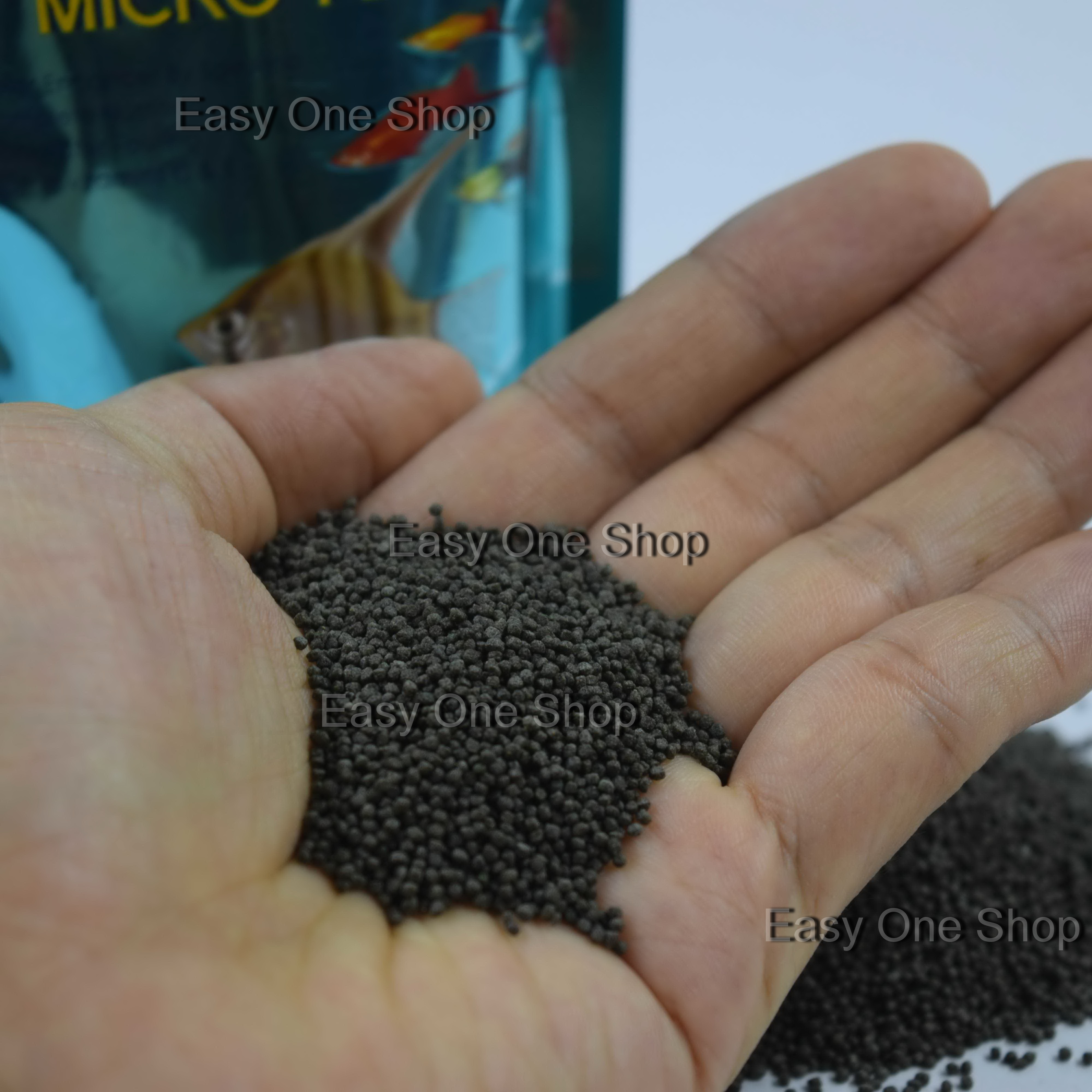 อาหารปลาเม็ดจิ๋ว OPTIMUM รุ่น Micro Pellet ขนาด 50 กรัม เม็ดลอย น้ำไม่ ...