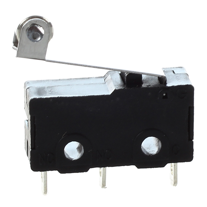 5 Pcs Micro Limit Switch Roller Arm Subminiature SPDT Snap Action ...